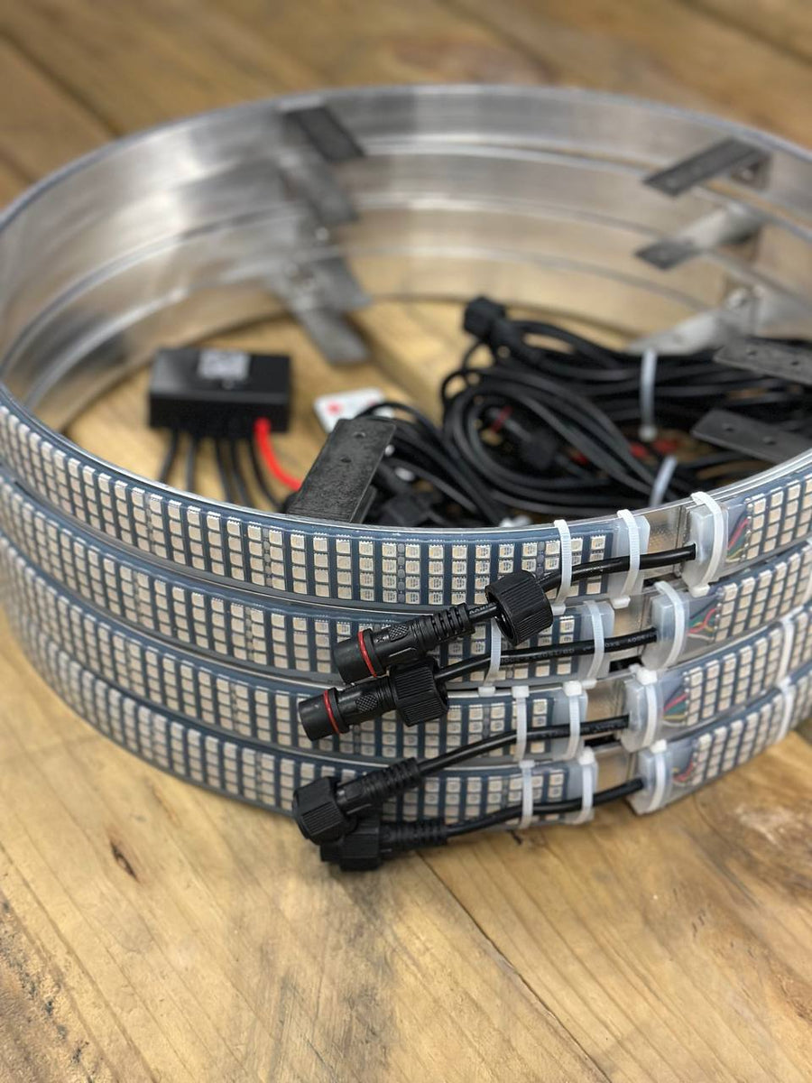 Plug & Play Quad Row RGBW Wheel Lights – Southern Lumen